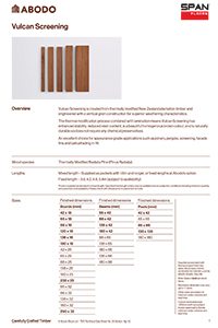Vulcan Screening - Span Floors