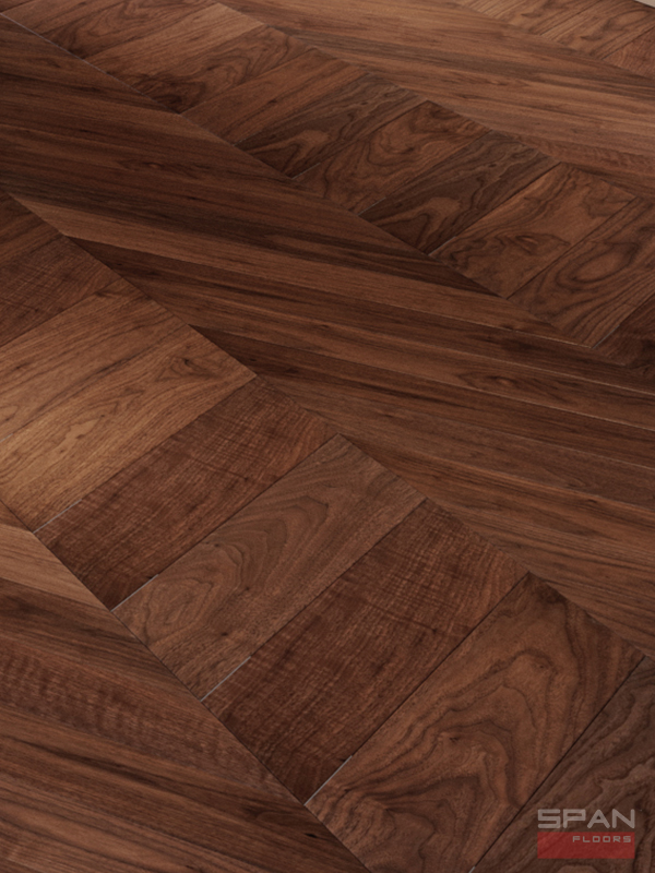 American Walnut Chevron - Span Floors