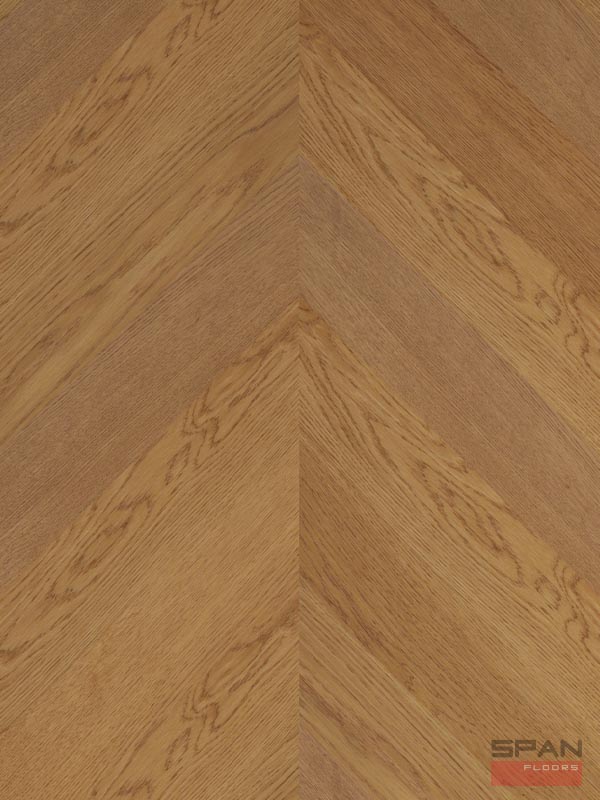 Oak Wheat Chevron - Span Floors